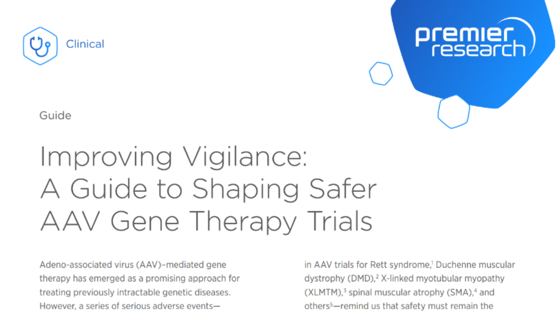 Premier Research | Improving Vigilance: A Guide to Shaping Safer AAV ...